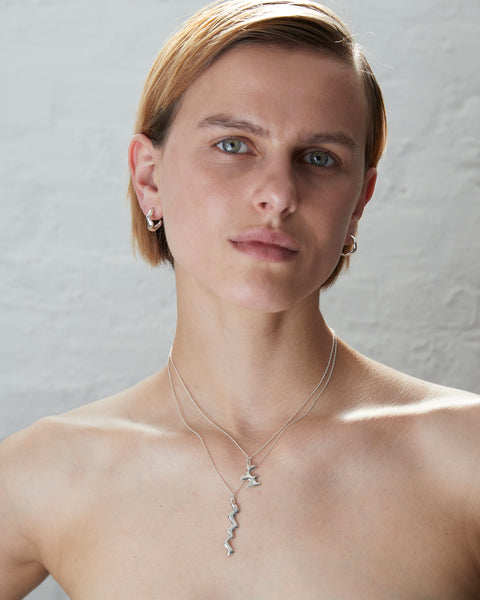 Magma Necklace | Silver | BAR Jewellery